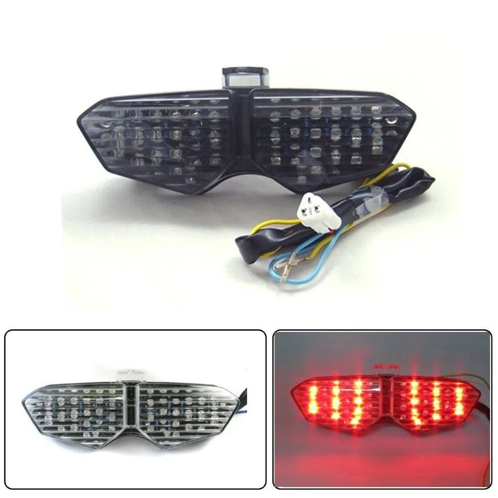 Motorcycle LED Tail Light with turn signal Light For Yamaha YZF R6 2003 ...