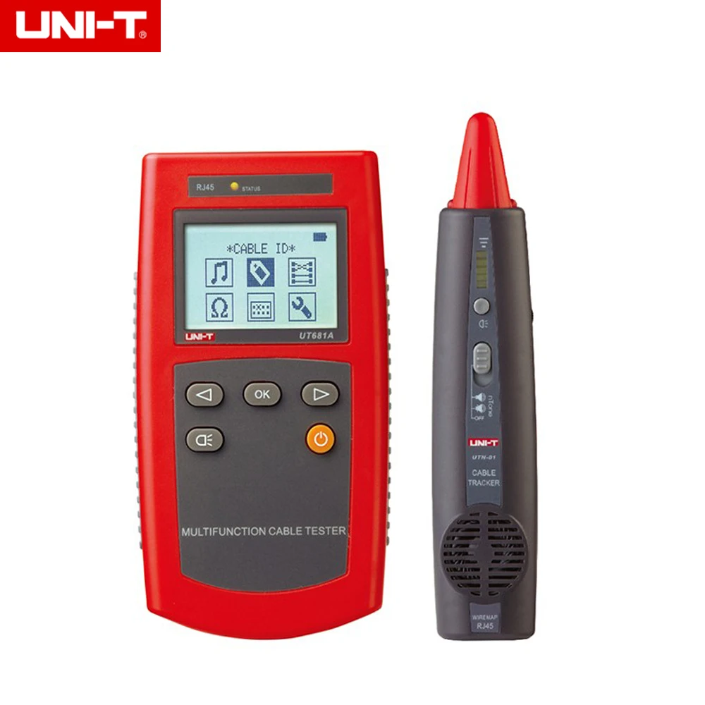 Uni-t Ut681a Portable Network Tester Cable Finder Set With Loop ...