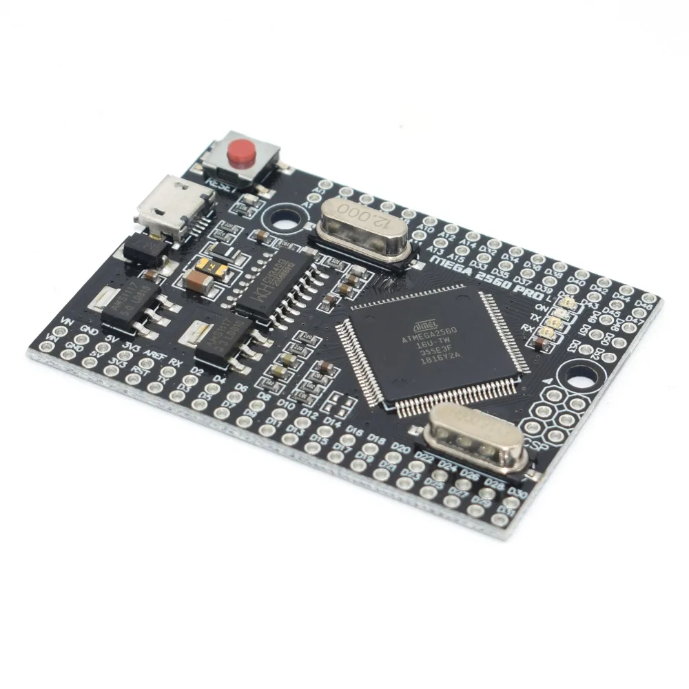 Mega 2560 PRO Mini Embed CH340G ATmega 2560-16A with Male Pin Headers ...