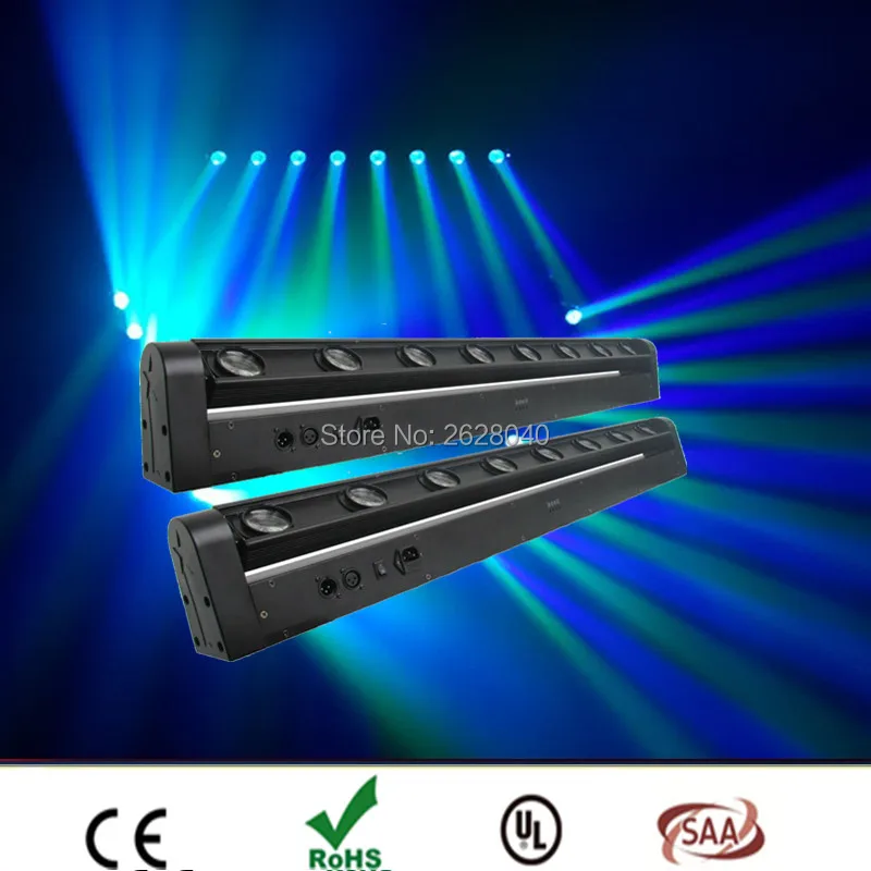 (2 pieces/lot) 8x12w led RGBW led moving bar,DMX moving head beam light ...