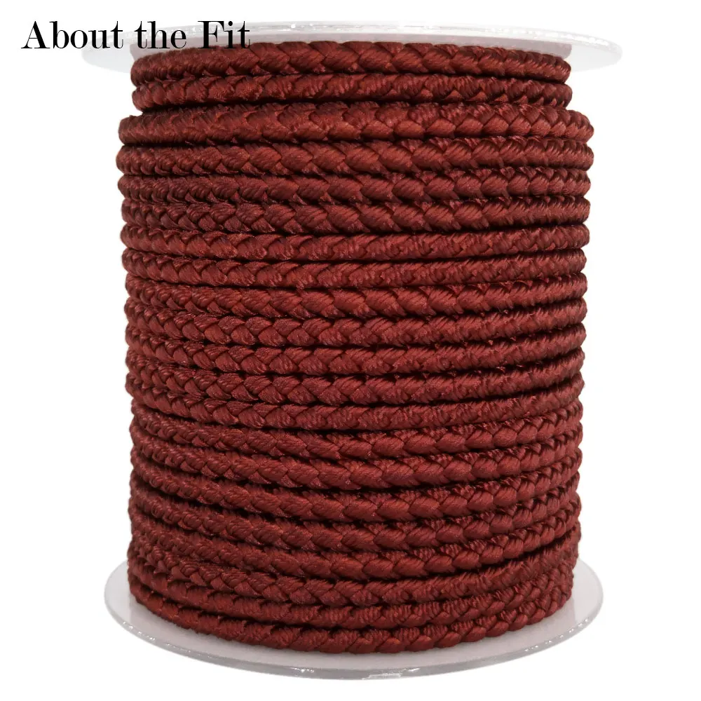 About The Fit 4.0mm 18m/roll Woven Ropes Apparel Accessories ...