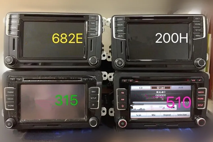 VW Original Navigation PQ MIB2 682C 682E 682D 682G 682F Navigatior MIB ...