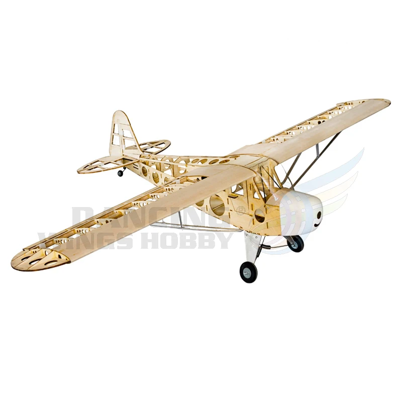 RC avion Piper Cub J3 avion modèle 70 "Balsa bois avion Aeromodellin ...