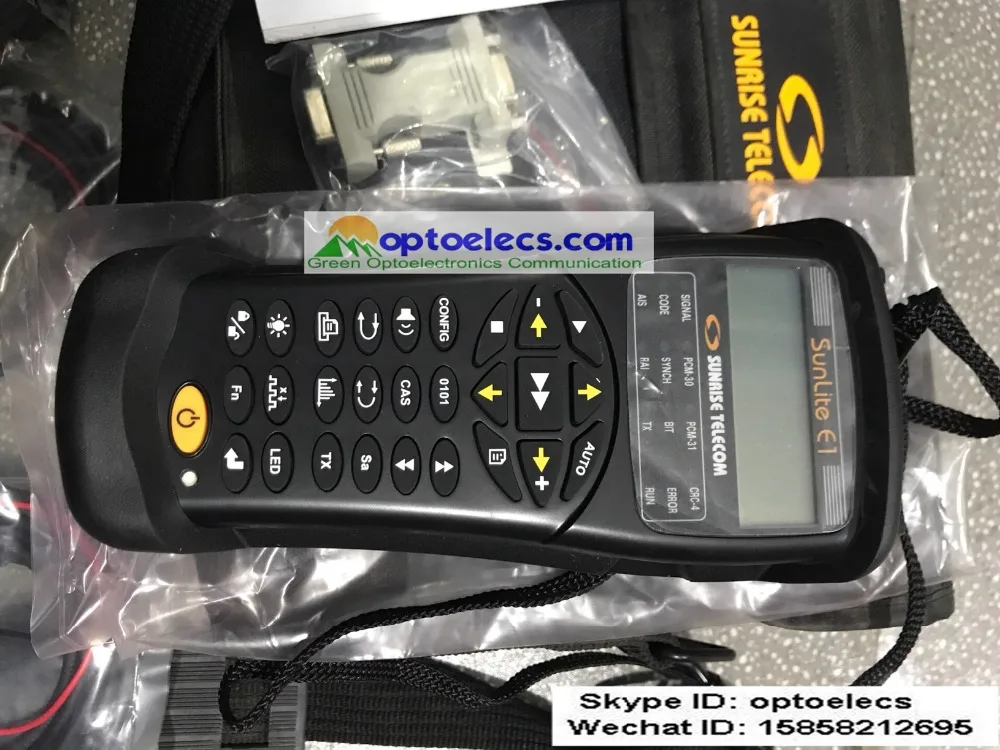 Probador-de-Cable-Sunrise-Telecom-SUNLITE-E1-2M-nuevo-listo-en-stock ...