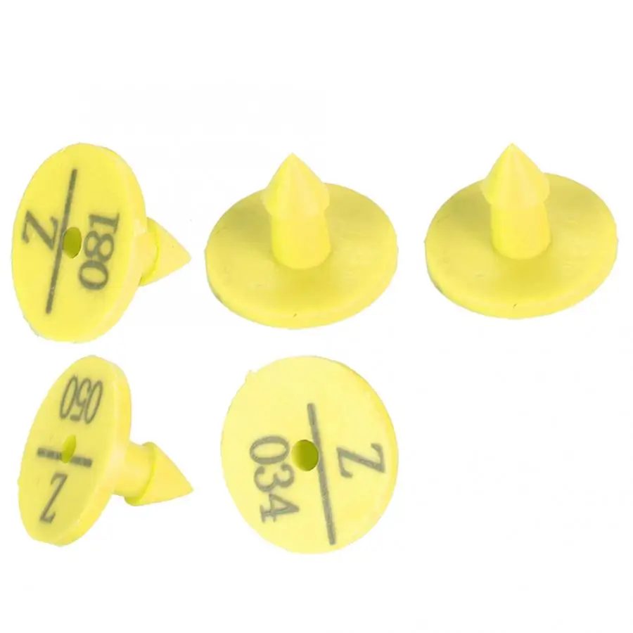 100 шт Ушные бирки для крупного рогатого скота ушные бирка для скота ...