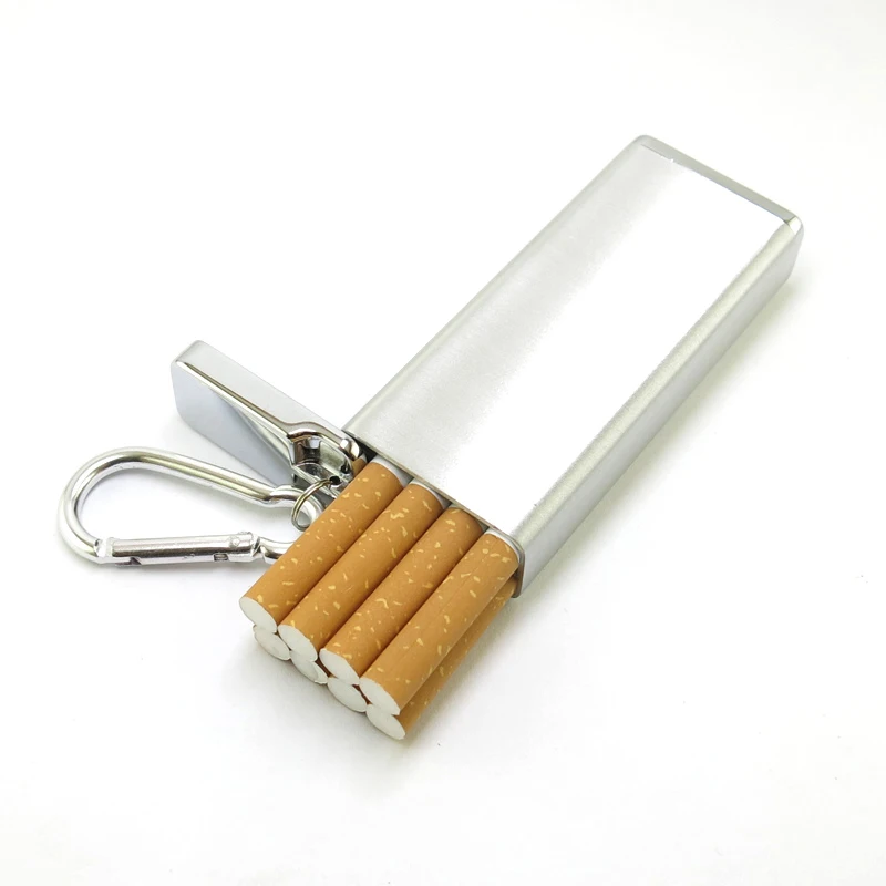 Portable-Metal-Cigarette-Case-Ashtray-Keychain-Smoke-Box-Pocket-Outdoor ...