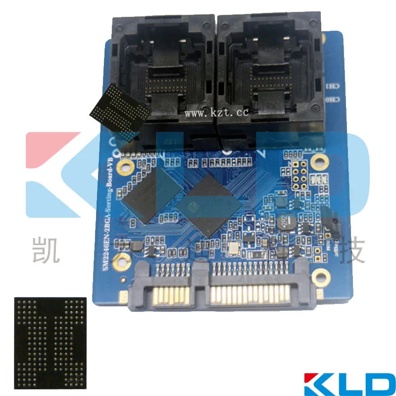 SSD Test Socket/Jig universal for BGA88/BGA132/BGA152, PEI,PPS material ...