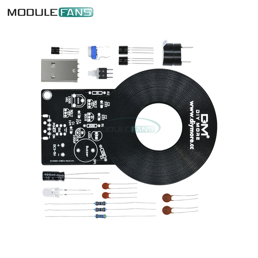 Dc 3v-5v Metal Detector Electronic Non-contact Sensor Board Module ...