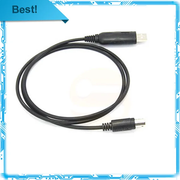 10pcs/lot Original FTM 350 USB Black Two way radio programming cable ...