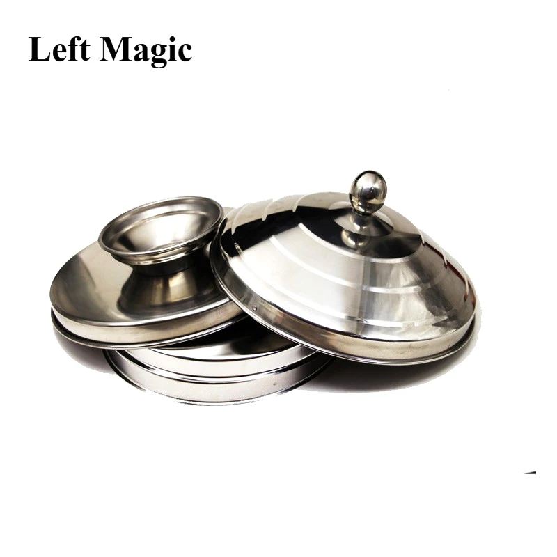 Large Dove Pan Of Collector - Silver Double Layer/load Magic Tricks ...