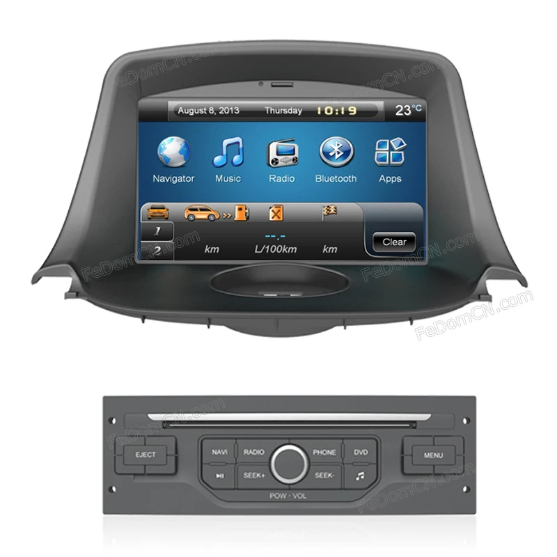 car dvd gps multimedia player for Peugeot 206 with car radio system|gps ...