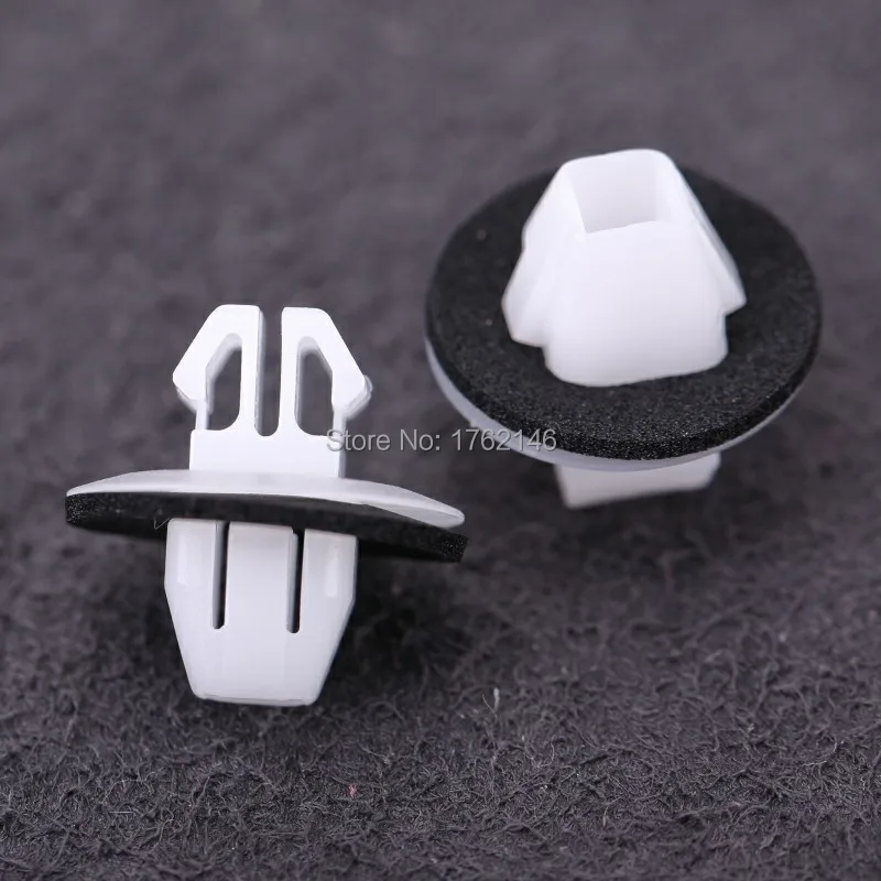 20PCS-White-Rocker-Panel-Moulding-Clips-With-Sealer-77553-65D00 ...