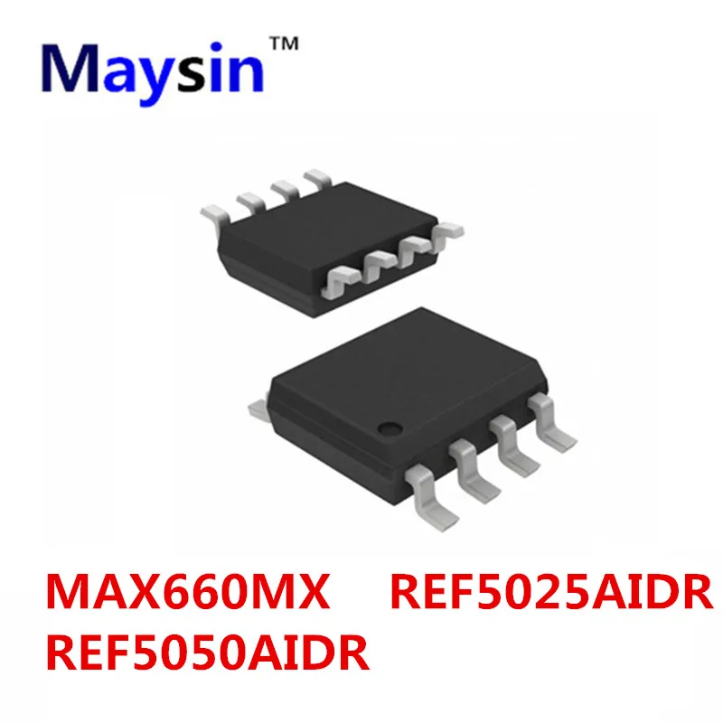 10 piezas MAX660MX REF5025AIDR REF5050AIDR MAX660 REF5025 REF5050 SOP8 de alta calidad|sop8 ...