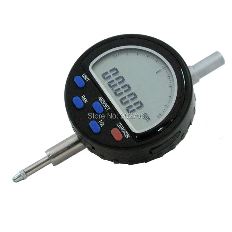 5 Keys Abs Tol Electronic Digital Micron Indicator 0.001 Mm 0-12.7 Mm ...