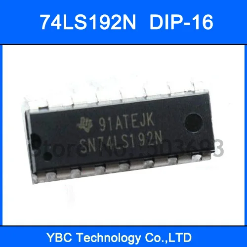 20PCS SN74LS192N 74LS192 74192 Synchronous Up / Down Decade Counter ...
