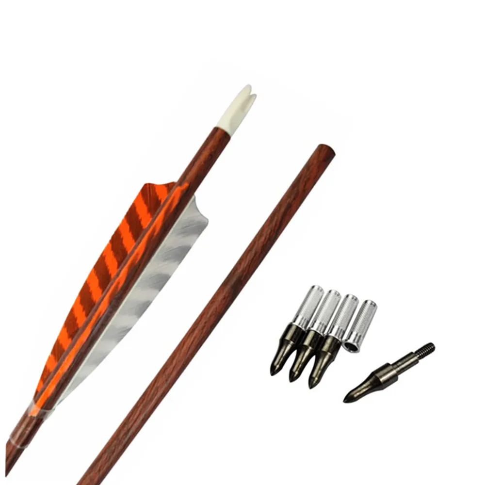 Archery Complete Arrow TPU Streamline Vanes Fiberglass Shaft Target ...