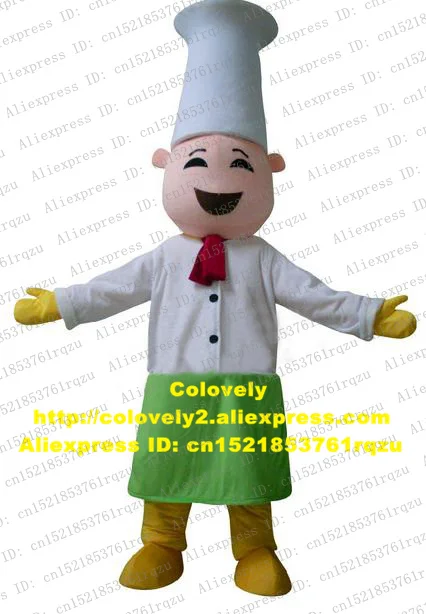 Cook Chef Kitchener Baker Mascot Costume Adult Cartoon Character Outfit ...