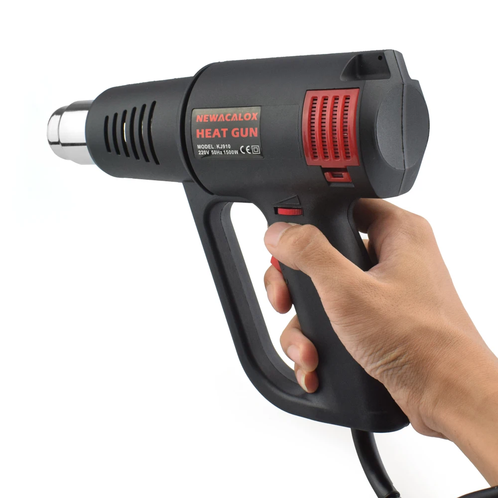 חום רובים - NEWACALOX 220V 1500W Industrial Electric Hot Air Gun EU ...