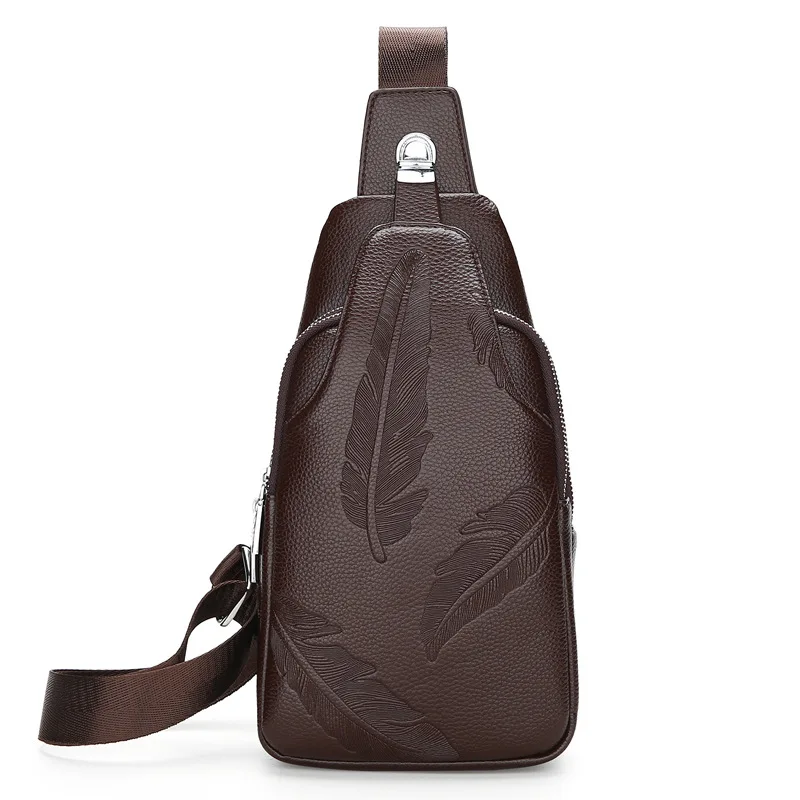 Fashion Design PU Leather Men Messenger Bags Brand Travel Men One ...