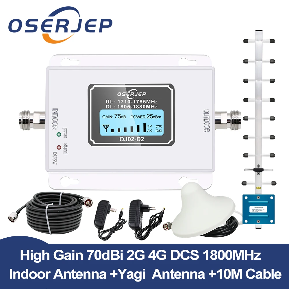 GSM-LTE-1800-LCD-70dB-2g-4g-Cell-Phone-Signal-Repeater-DCS-1800MHz ...