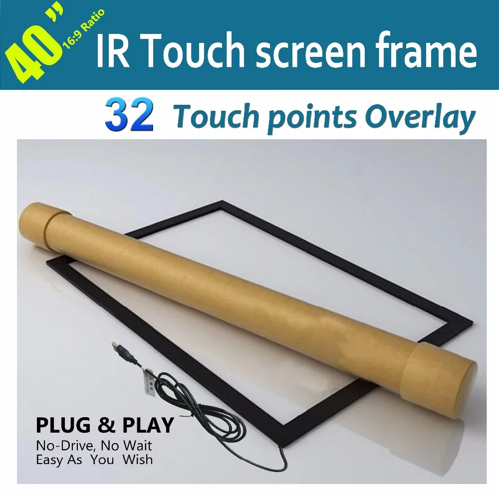 40" Infrared Touch Screen Panel Most Sensitive 32 Touch Points Usb ...