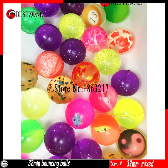 Mixed Colorful Bouncy Balls 32mm With Factory Price|bouncy balls|color ...
