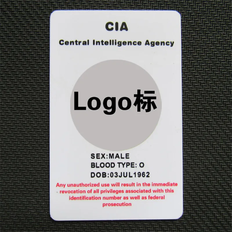 United States CIA Special Agent Badges Leather Case Holder ID Card ...