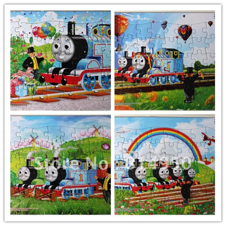 Thomas Paper jigsaw&Plane Model puzzle,Papercraft,kids chriden ...
