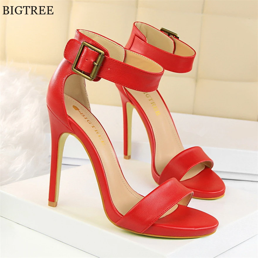 Sandal Red Heel Platform | Red Sandals Summer Women 2021 | Red Heels ...