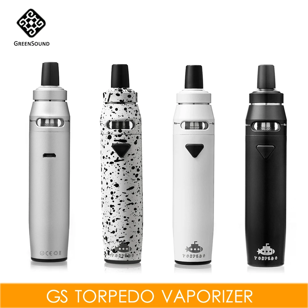 2018 Original GreenSound G6 Torpedo Vape Pen 2200mAh Electronic ...