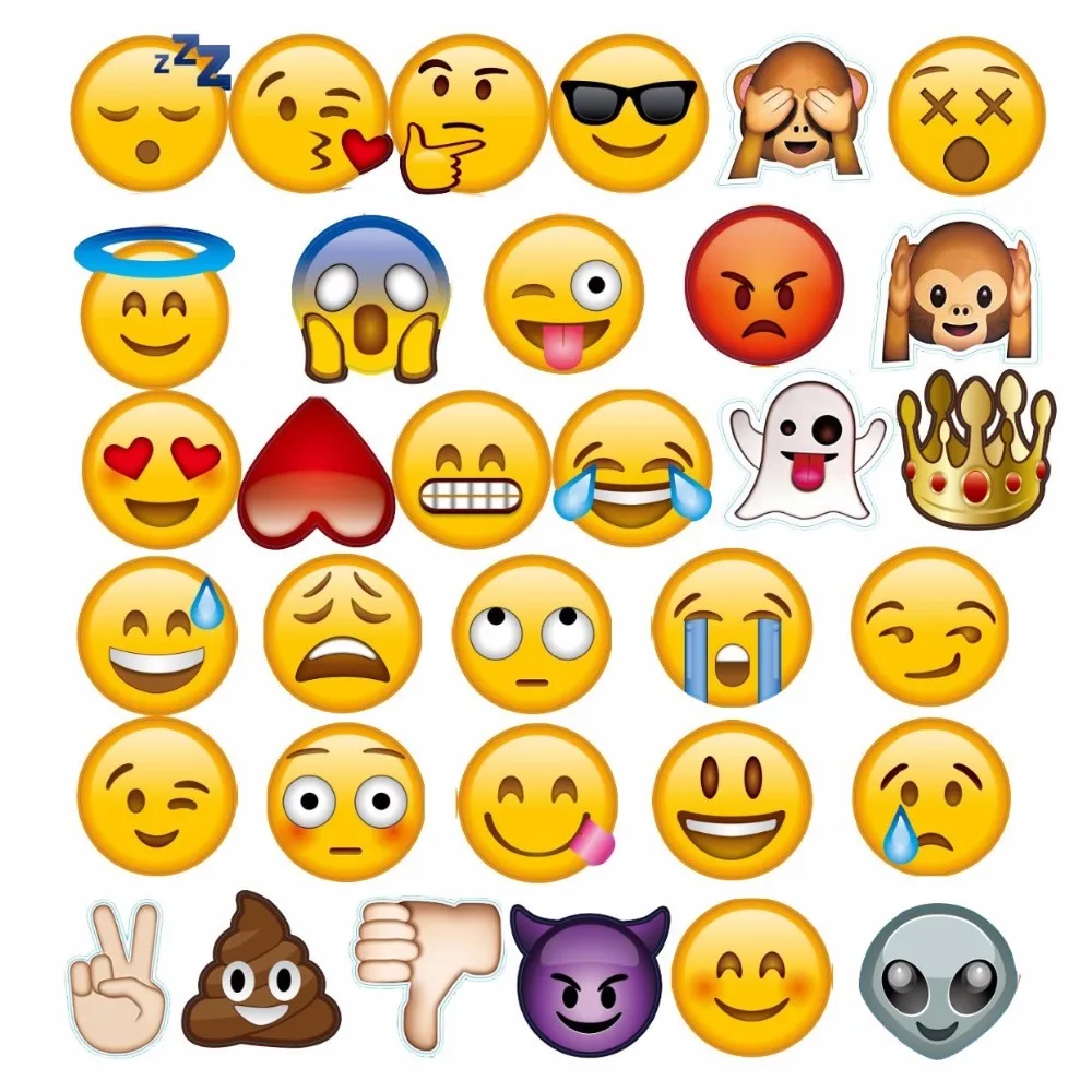 Fun Emotion Emoji Photo Booth Props On A Stick DIY Kits Photobooth ...