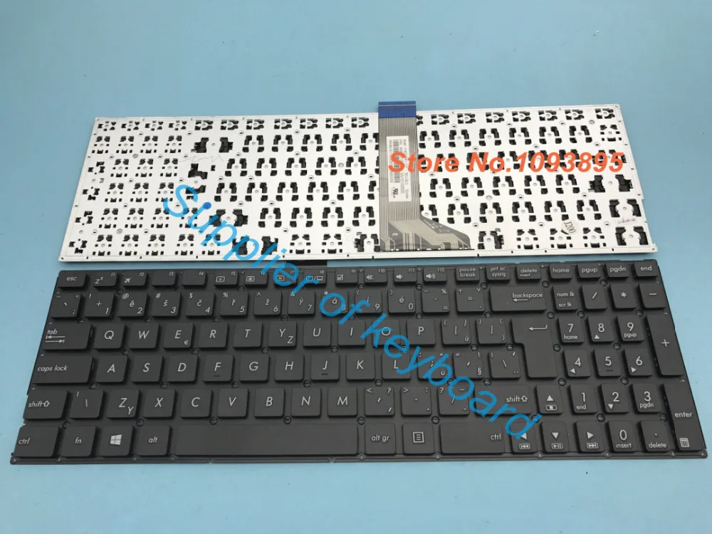 Original Czech Keyboard For Asus X555 X555l X555la X555ld X555ln X555lp ...