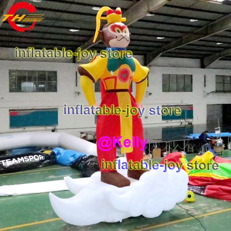 6mH free air shipping inflatable cartoon for advertising, outdoor ...