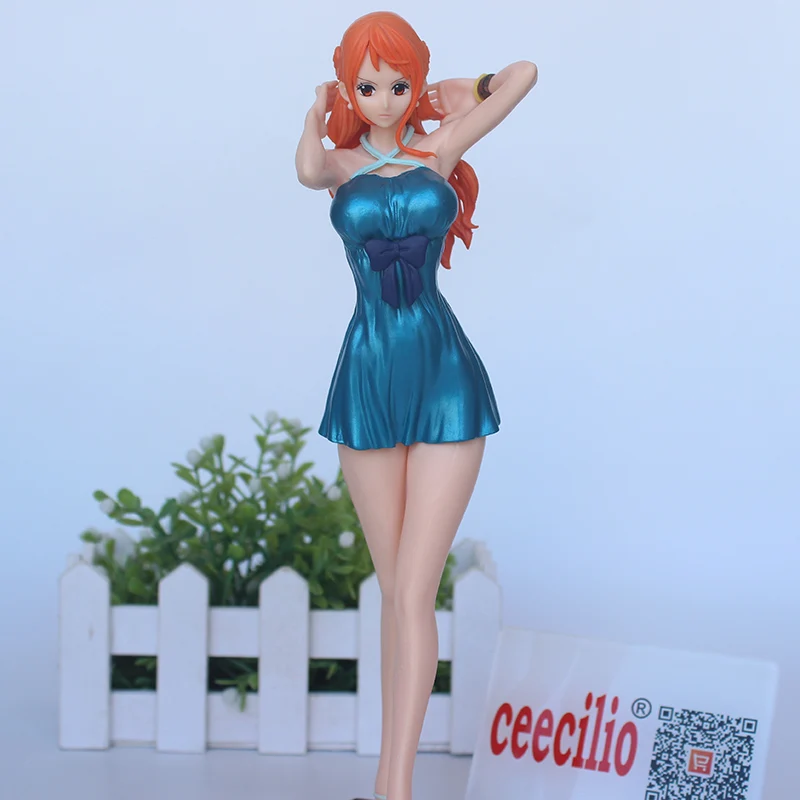 Anime One Piece Girls Glitter And Glamours Action Figure Nami Special Ver