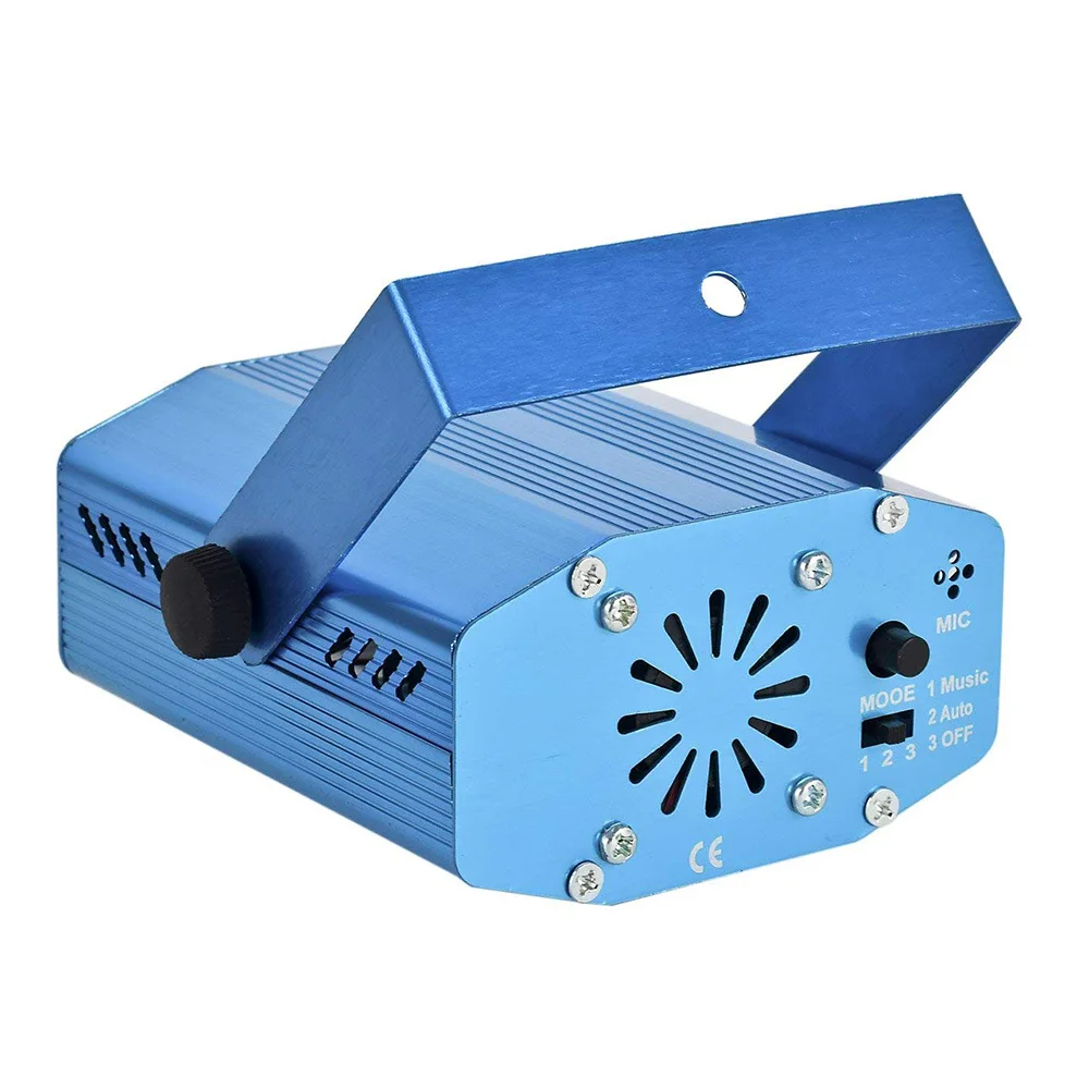 Effets de scène,Projecteur Laser LED RGB avec télécommande,lumière de ...