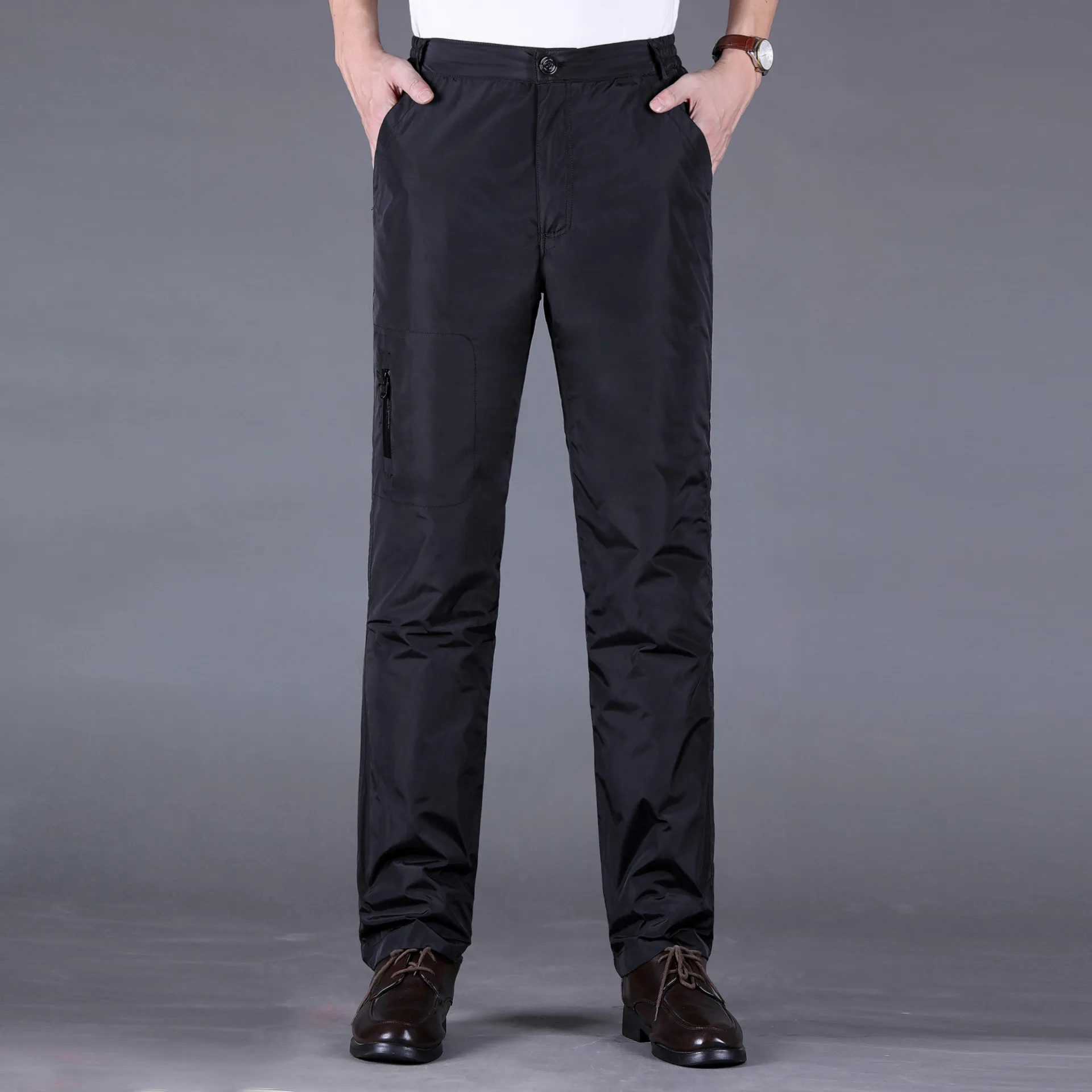New arrival fashion Style Trousers Detached Inner Thickened Casual ...