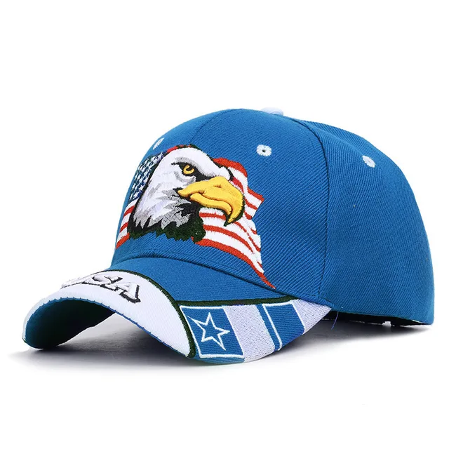 Men’s Animal Farm Snap Back Trucker Hat Patriotic American Eagle and ...