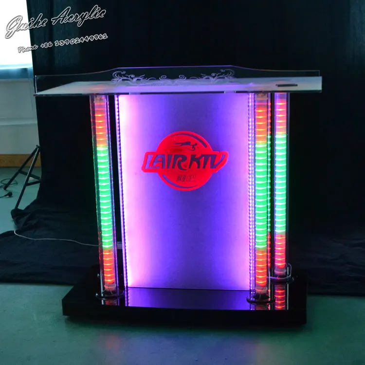Led Bar Counter/dj Counter Table Waterproof Led Bar Counter Design /bar ...