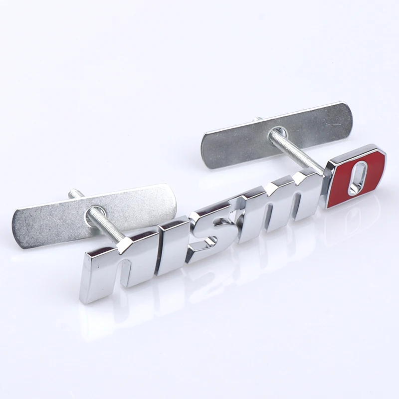 Metal NISMO Auto Car Stickers Front Grille Badge Emblem Car Styling For ...