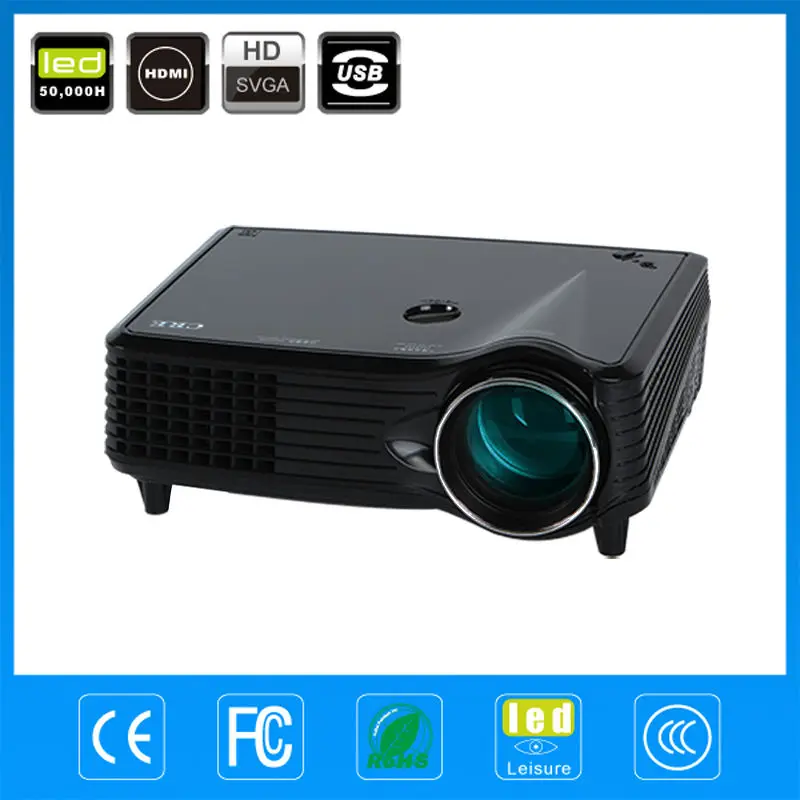 720p Full HD Mini Data Show Portable Size projector-in Projectors from ...