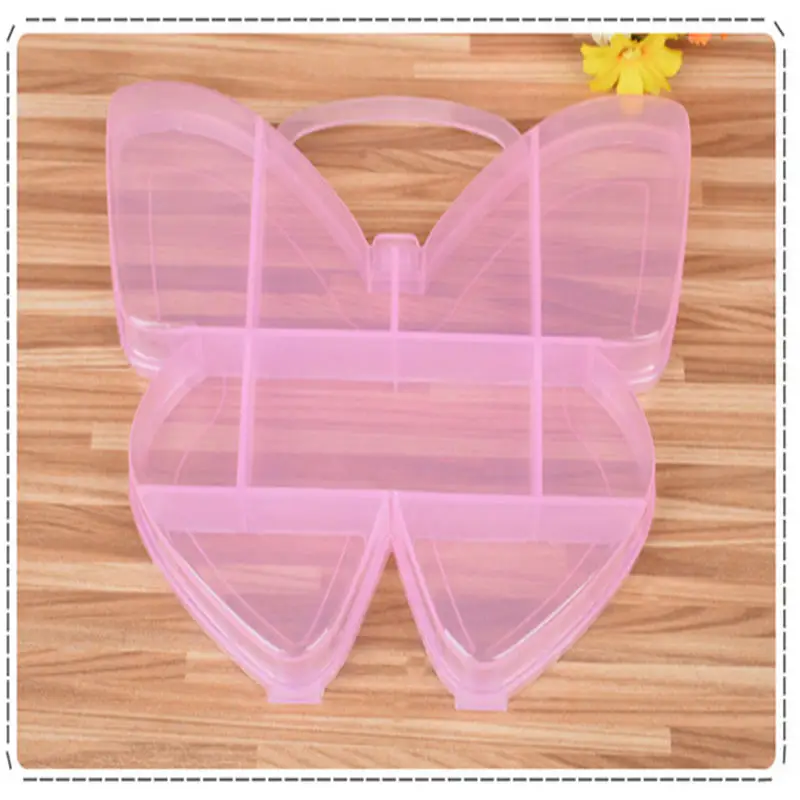 Big butterfly cartoon storage box transparent storage box storage box ...