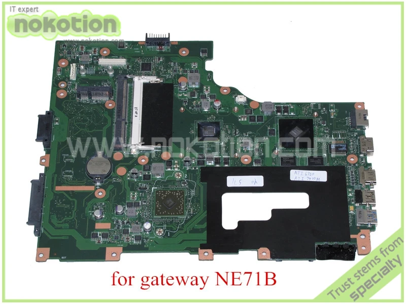 Nokotion Nbc1l11001 Nb.c1l11.001 Eg70bz Mainboard For Gateway Ne71b ...