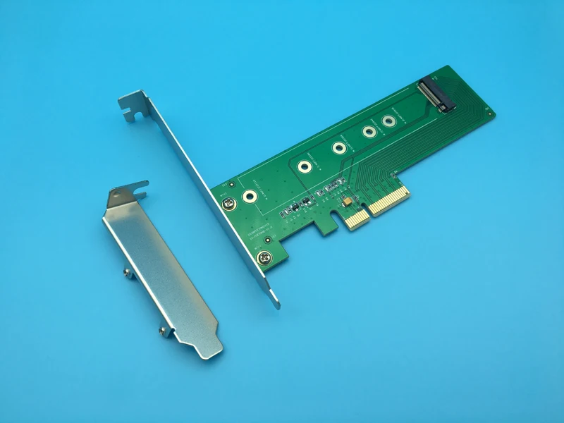 M.2 PCIe 4 Lane SSD to PCIe 3.0 x4 Adapter PCIE x4 to NVMe/M.2 NGFF (M ...