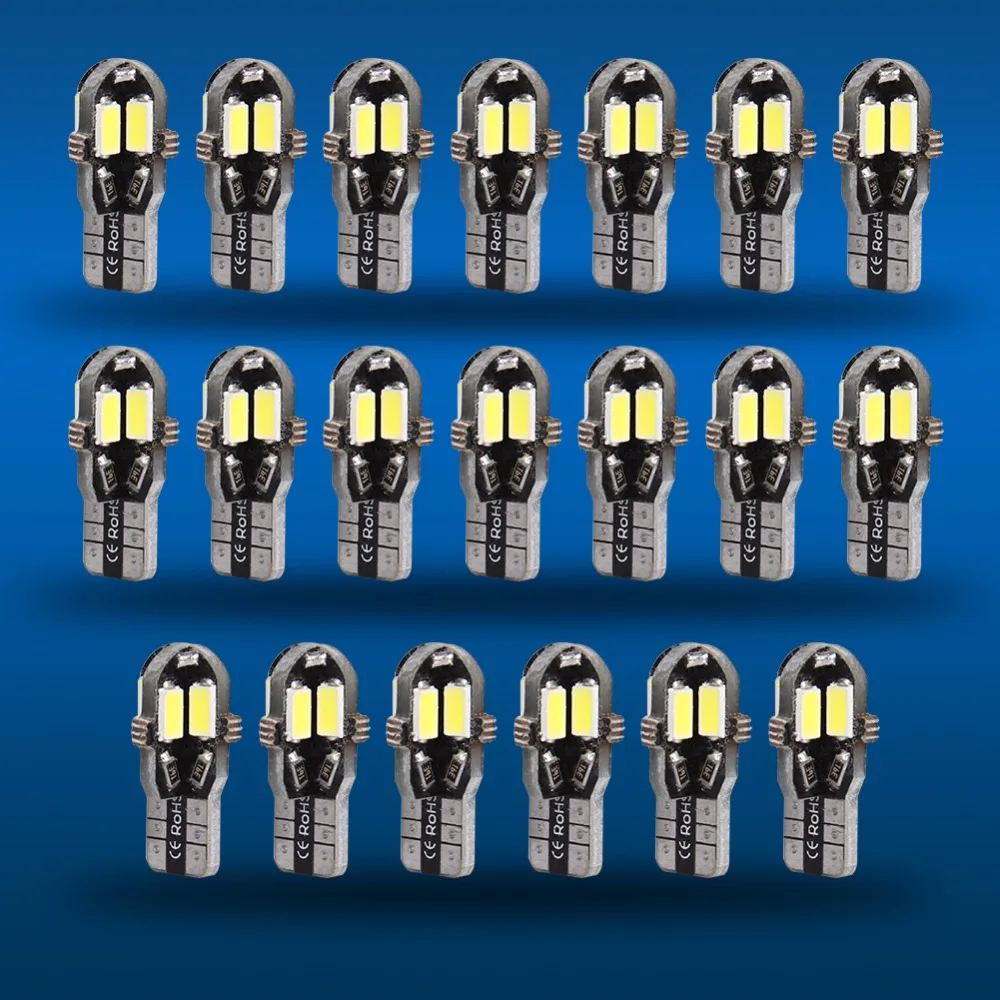 20PCS Canbus T10 8smd 5730 LED car Light Canbus NO OBC ERROR T10 W5W ... 20PCS Canbus T10 8smd 5730 LED car Light Canbus NO OBC ERROR T10 W5W ...