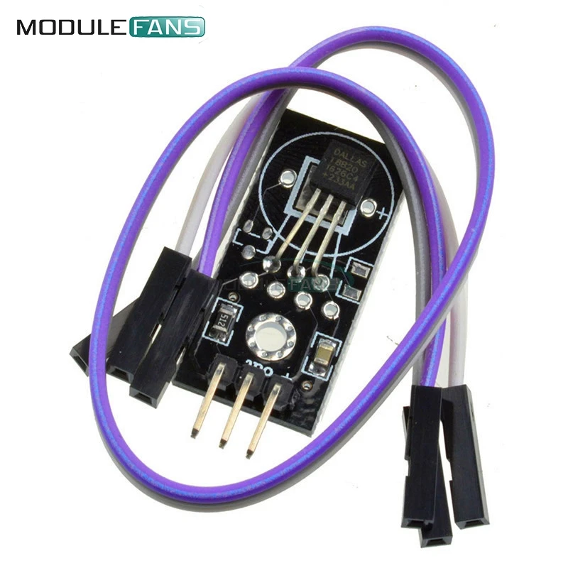 2pcs Digital Ds18b20 Temperature Measurement Module Detection Sensor