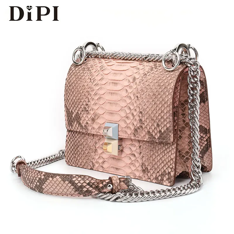 Bag Python Shoulder Borsa Pitone Sac Serpent Cuir Women's Snake Leather ...