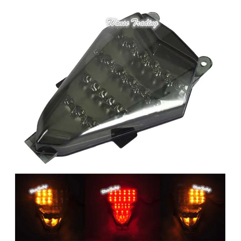 waase For Yamaha YZF R6 RJ11 2006 2007 Chrome Tail Light Brake Turn ...