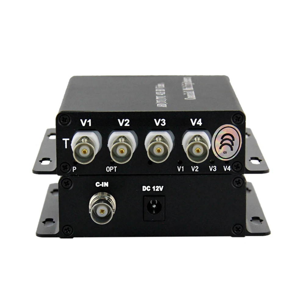 Kaycube 4 Channel AHD/CVI/TVI Camera Video Multiplexer Over One Coaxial ...