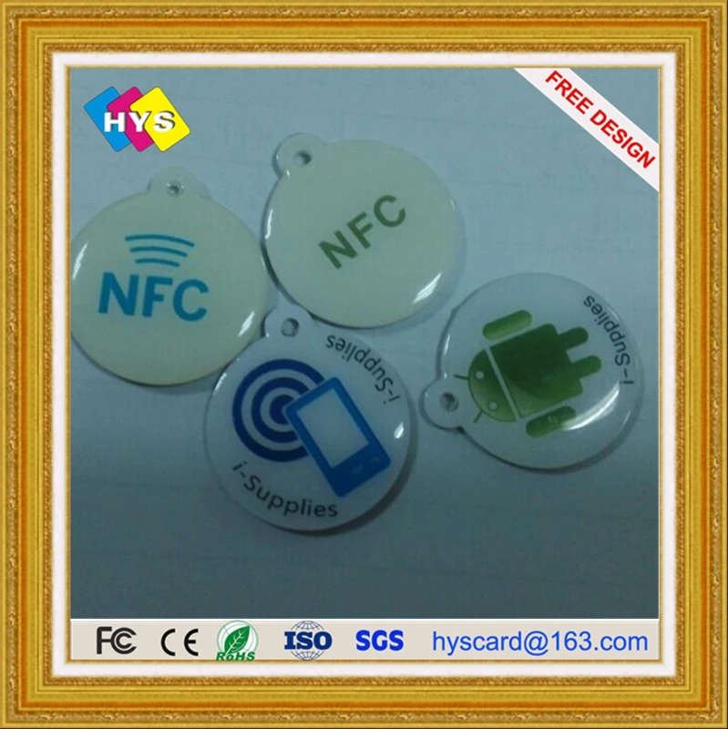 Customized Waterproof RFID NFC Tag/Label/Sticker With 3M Glue and rfid ...