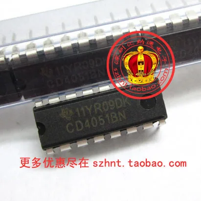 (10PCS) The new CD4051BE CD4051BD CD4051BN in DIP16|10pcs|pcs - AliExpress